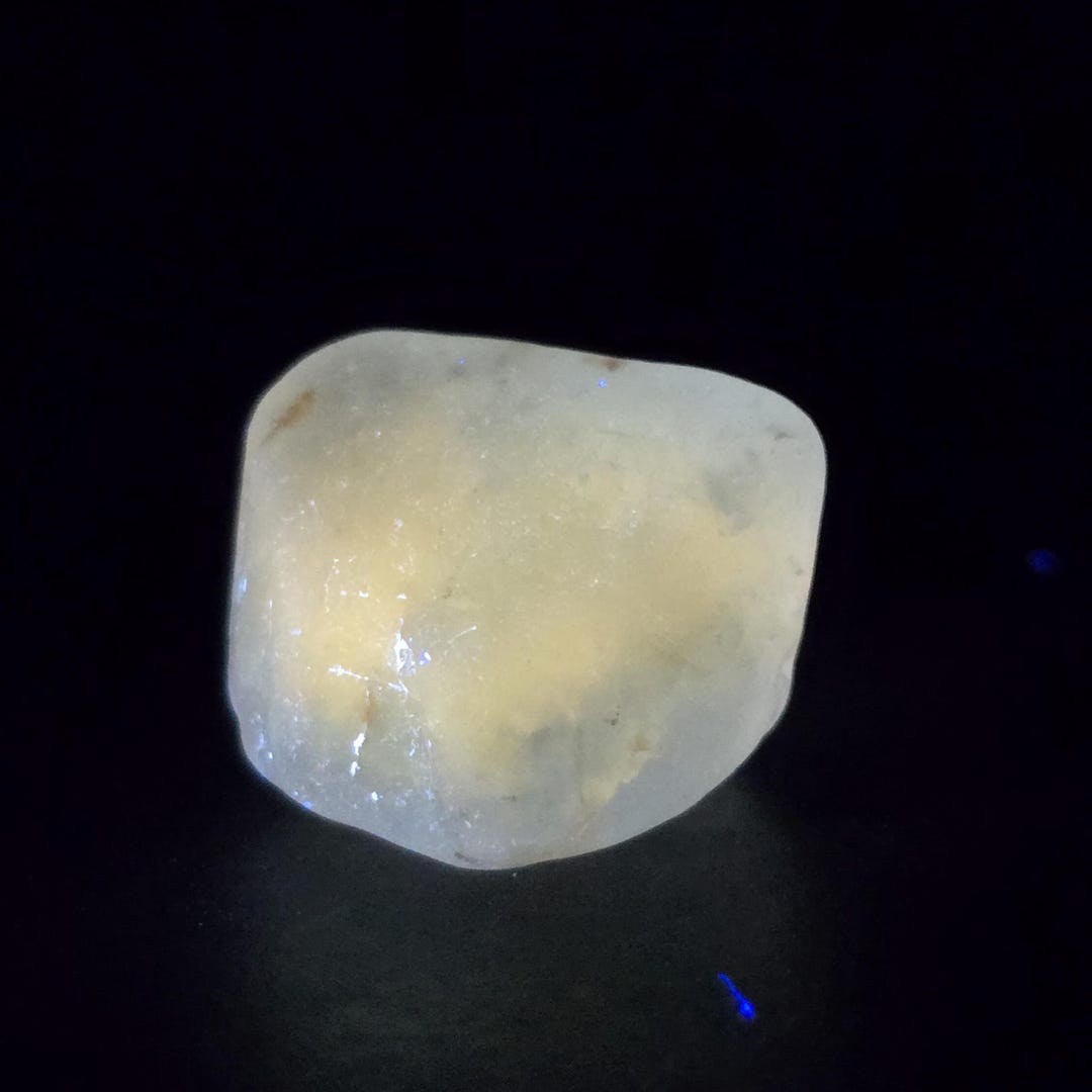 Fluorescent Topaz – Rare Yellow Core Activation – Jos Plateau, Nigeria ...