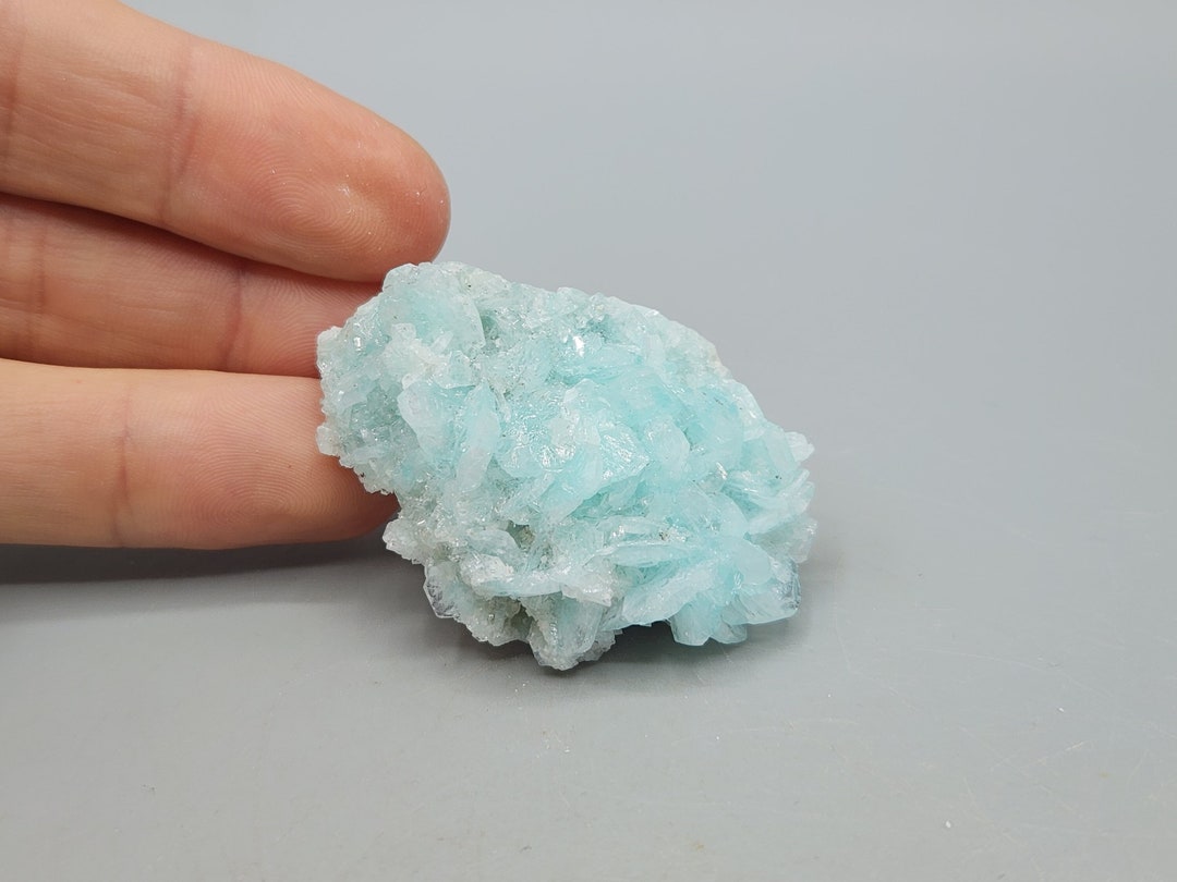 Very Rare Blue Borcarite Cluster With Nifontovite From Mexico - Etsy