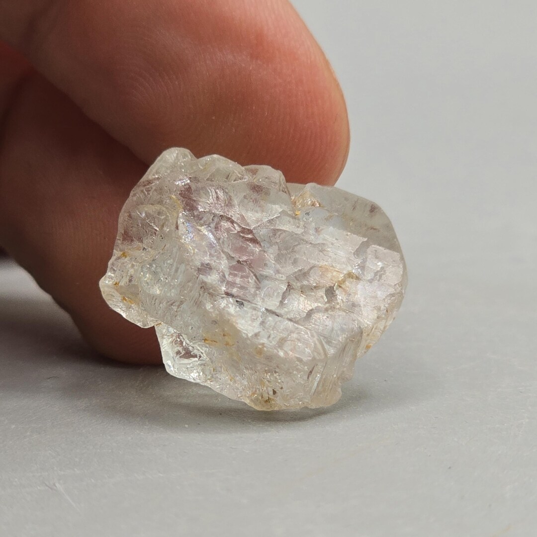 Topaz With Growth Interference Patterns – Natural Distorted Formation ...