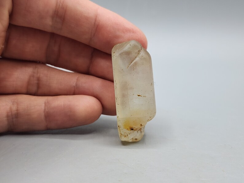 Alluvial Golden Topaz | Natural Untreated Topaz Crystal From Bauchi ...