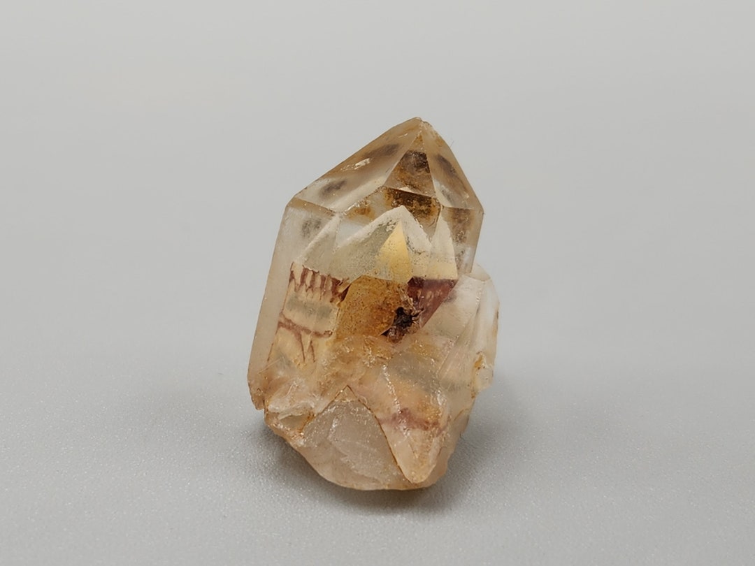 Rare Yellow Colloidal Goethite-banded Quartz With Phantom – Wario ...