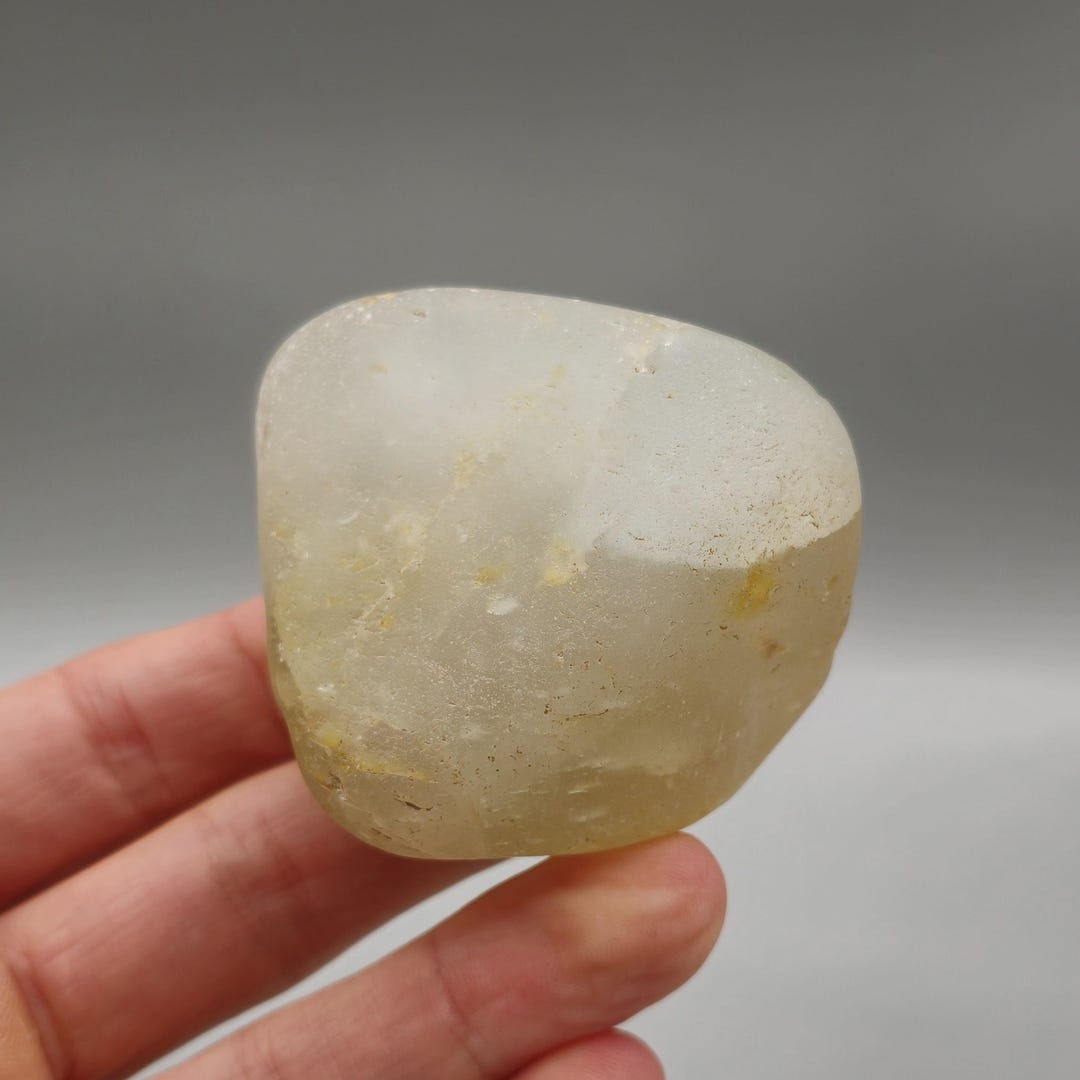 Alluvial Ivory Champagne Topaz | Natural Untreated Topaz Crystal From ...