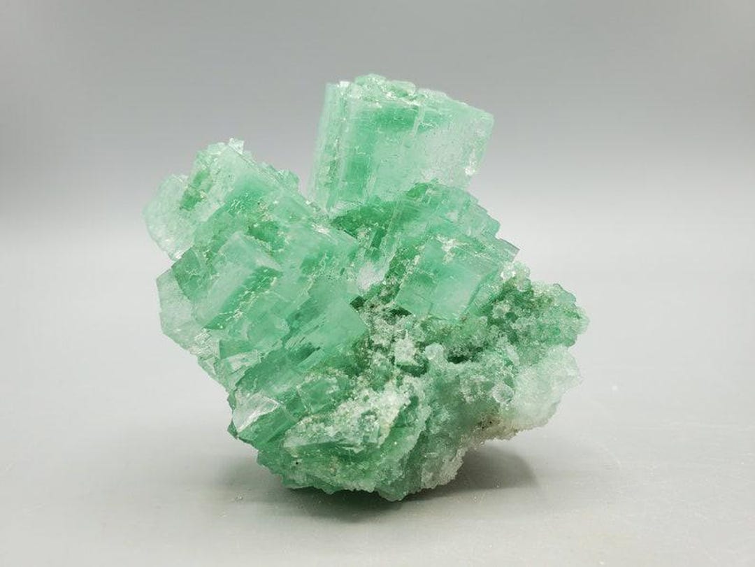 Rare Green Stalactite Halite With Atacamite and Paratacamite - 139g ...