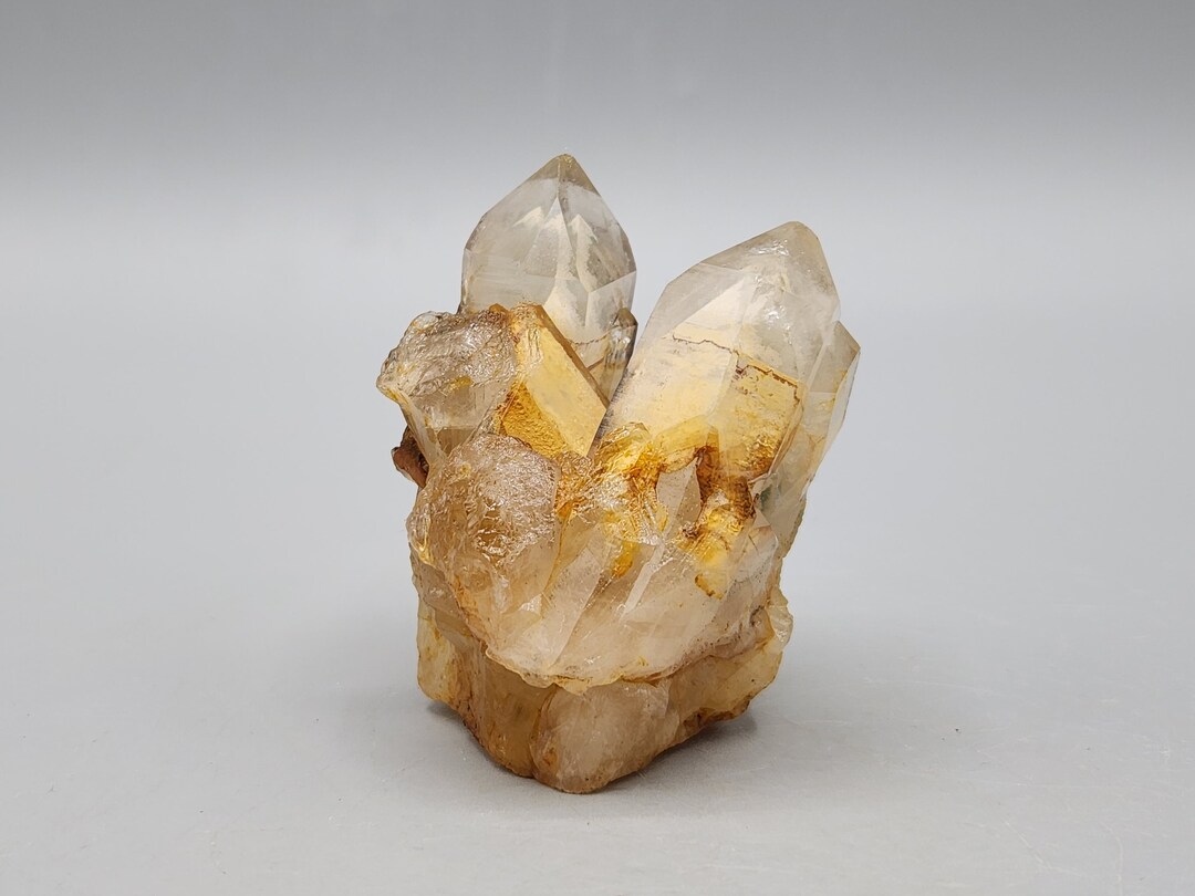 Rare Yellow Colloidal Goethite-banded Quartz With Phantom – Wario ...