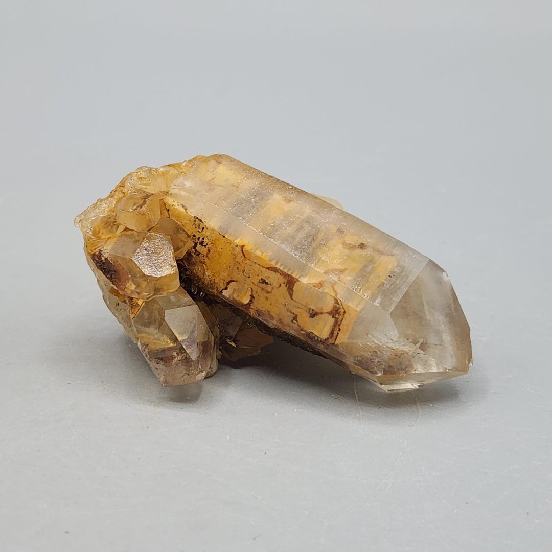 Rare Yellow Colloidal Goethite-banded Quartz – Wario Pocket Nigeria - Etsy