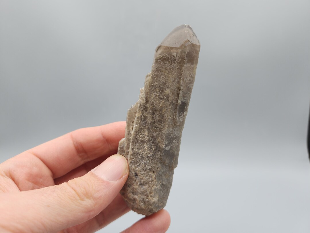 Rare Angel Chime Smoky Quartz With Phantoms of White Chlorite - Etsy