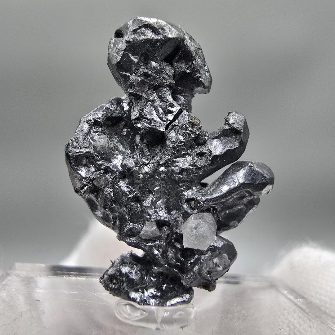Silver After Acanthite Crystal – Fresnillo Mine, Zacatecas Mexico – 3 ...