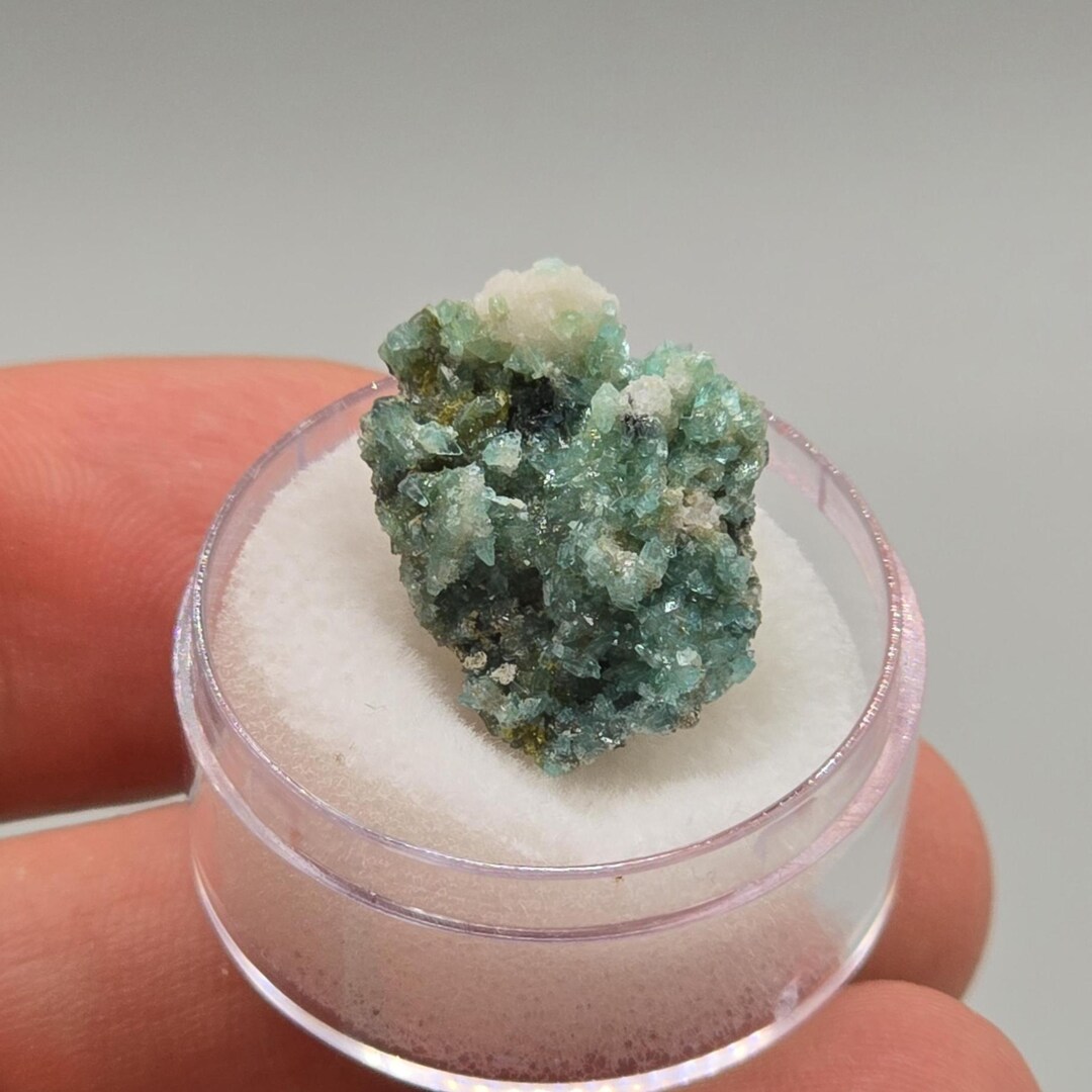 Green Borcarite With Acicular Crystals – Multimineral Specimen From San ...
