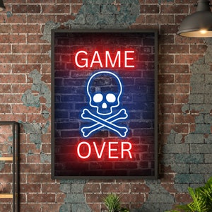 Gaming Console Poster Printable Video Game Wall Art Digital - Etsy