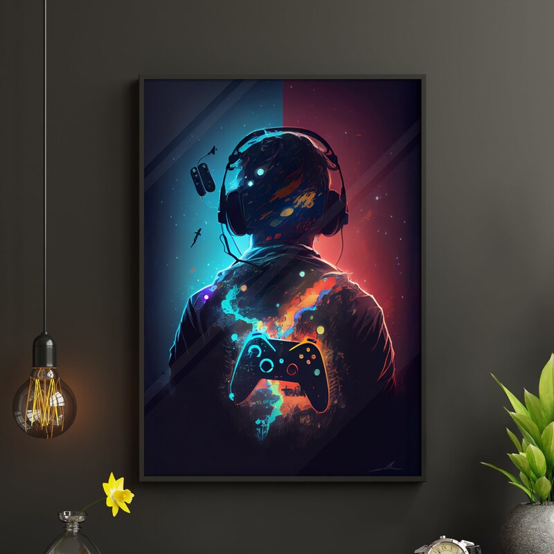 Video Game Print - Etsy