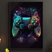 Gaming Console Poster, Printable Video Game Wall Art, Digital Video ...