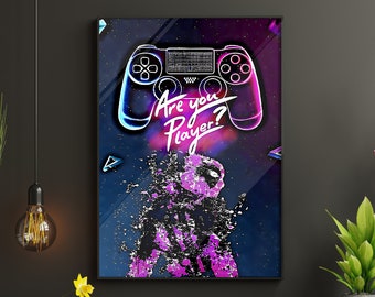 Cool Gaming Poster Printable Video Game Wall Art Digital - Etsy