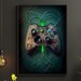 Gaming Console Poster, Printable Video Game Wall Art, Digital Video ...