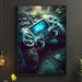 Gaming Console Poster, Printable Video Game Wall Art, Digital Video ...