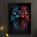 Cool Gaming Console Poster, Printable Video Game Wall Art, Digital ...