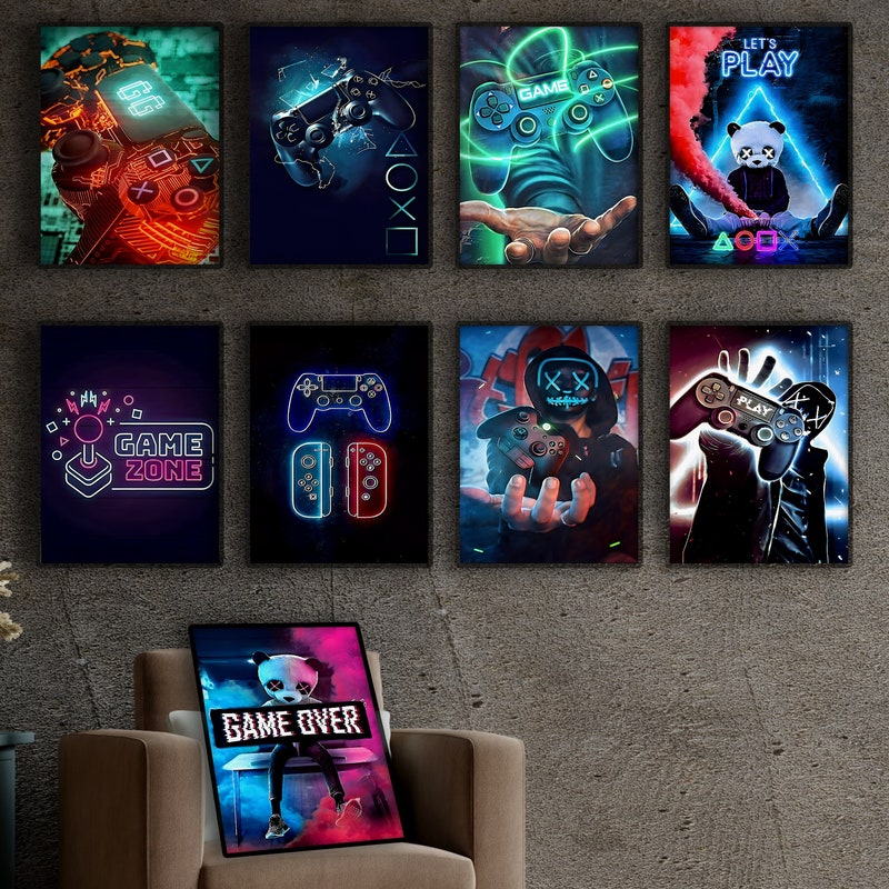 Gaming Wall Art - Etsy