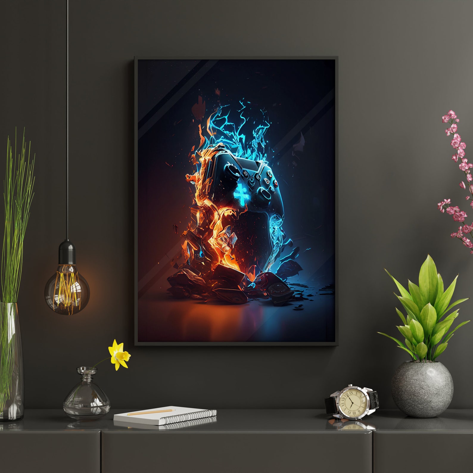 Set of 9 Cool Gaming Posters Video Game Print Printable - Etsy