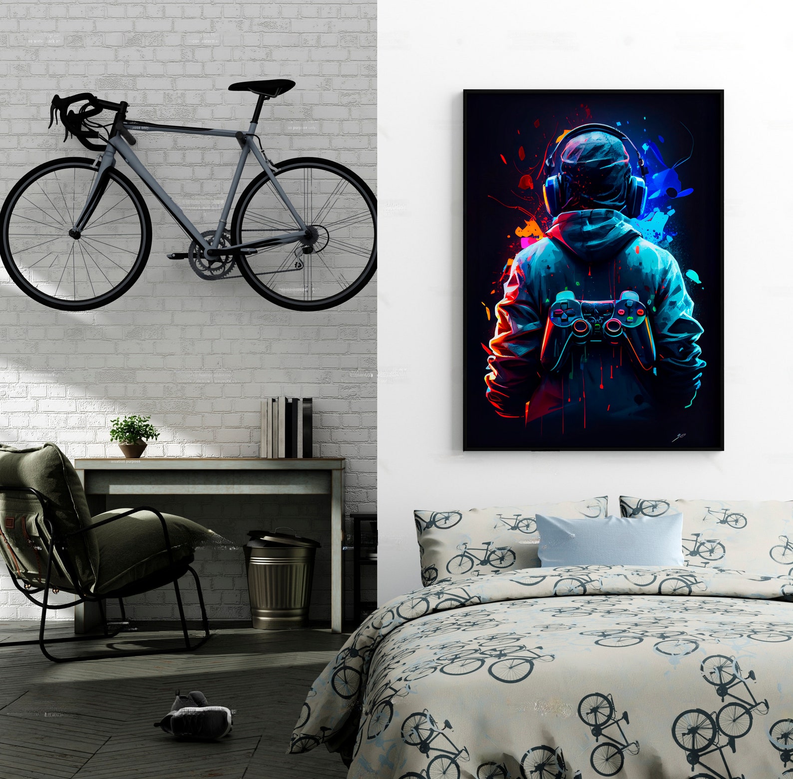 Gaming Console Poster Printable Video Game Wall Art Digital - Etsy