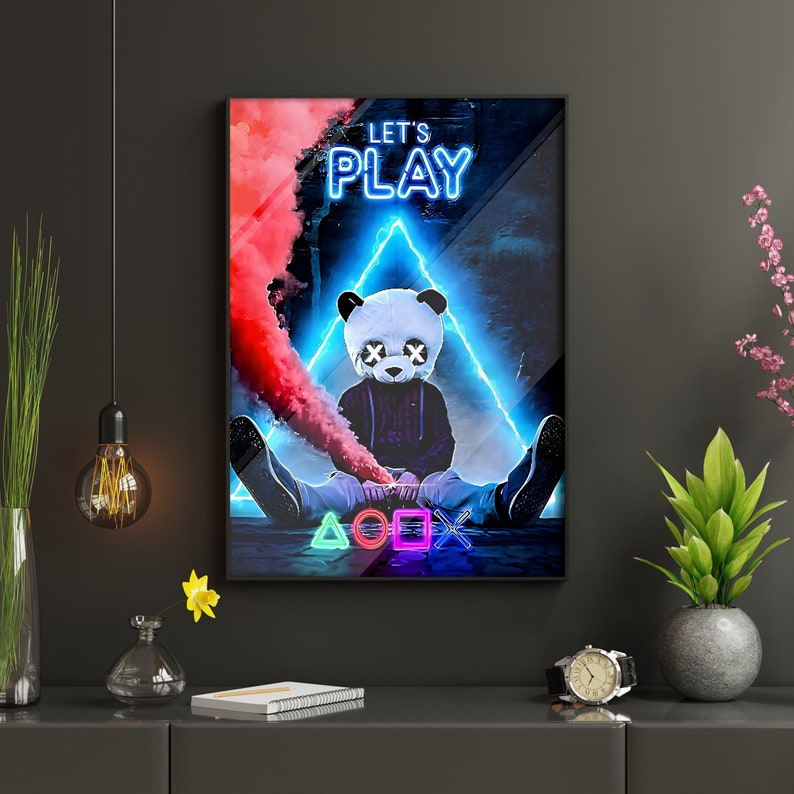 Gaming Poster, Boys Bedroom Decor Printable Video Game Wall Art ...