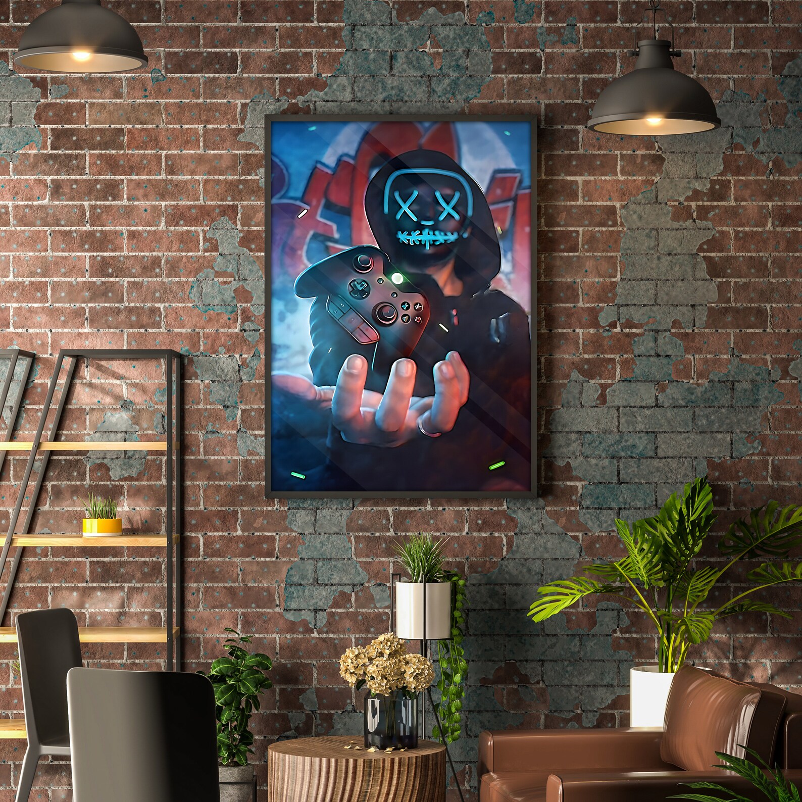 Gaming Poster, Printable Video Game Wall Art, Digital Gaming Art, Game ...