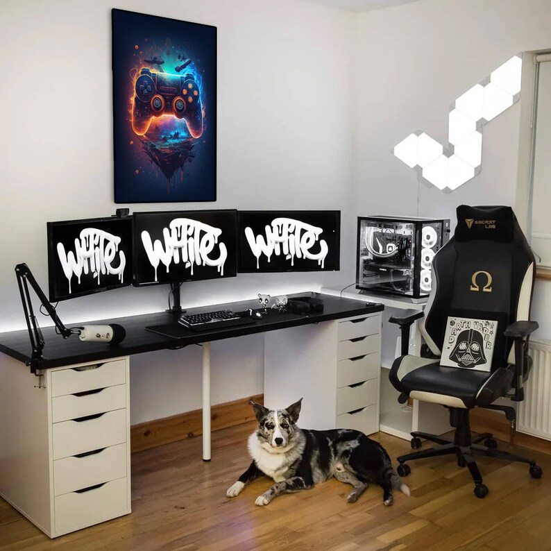 Cool Gaming Console Poster, Printable Video Game Wall Art, Digital ...