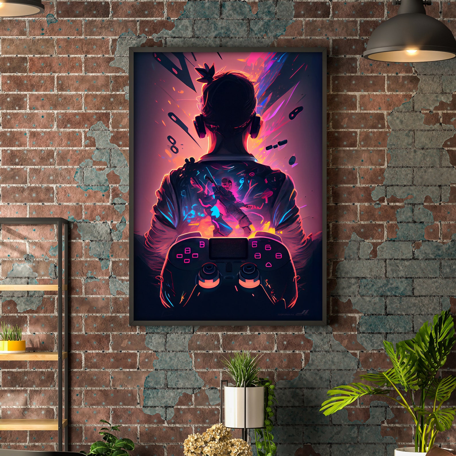 Cool Gaming Posters, Video Game Print, Printable Gaming Wall Art, Gamer ...