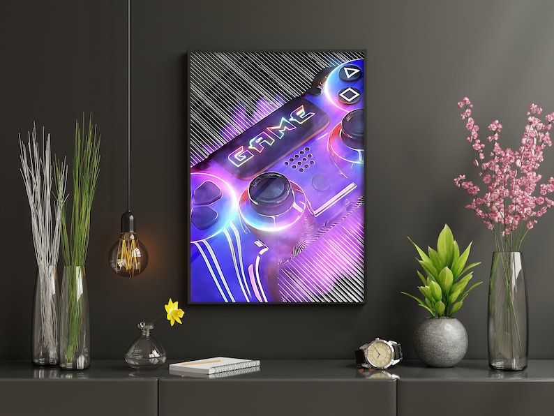 Gaming Poster Printable Video Game Wall Art Digital Video - Etsy Australia