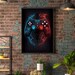 Gaming Design Poster Boys Room Decor Print Game Wall Art Teen Gaming ...
