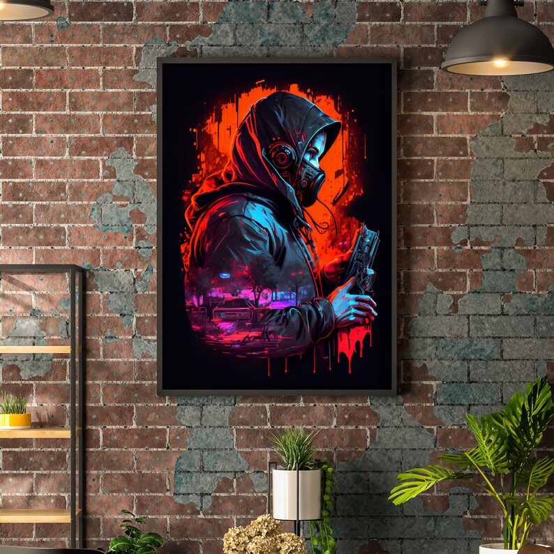 Cool Gaming Poster, Printable Video Game Wall Art, Digital Video Game ...