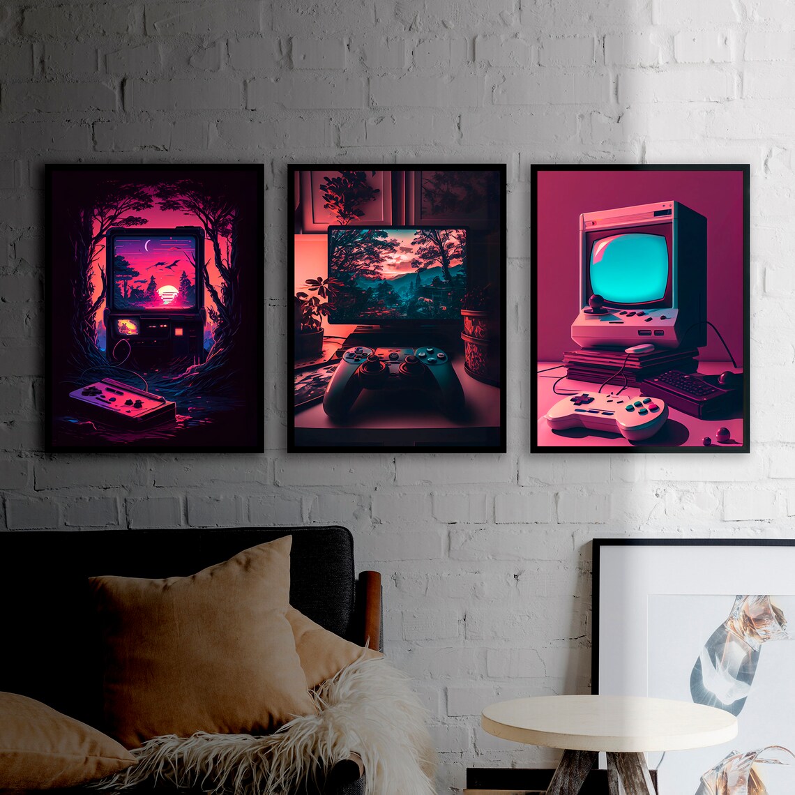 Set of 9 Cool Gaming Posters Video Game Print Printable - Etsy
