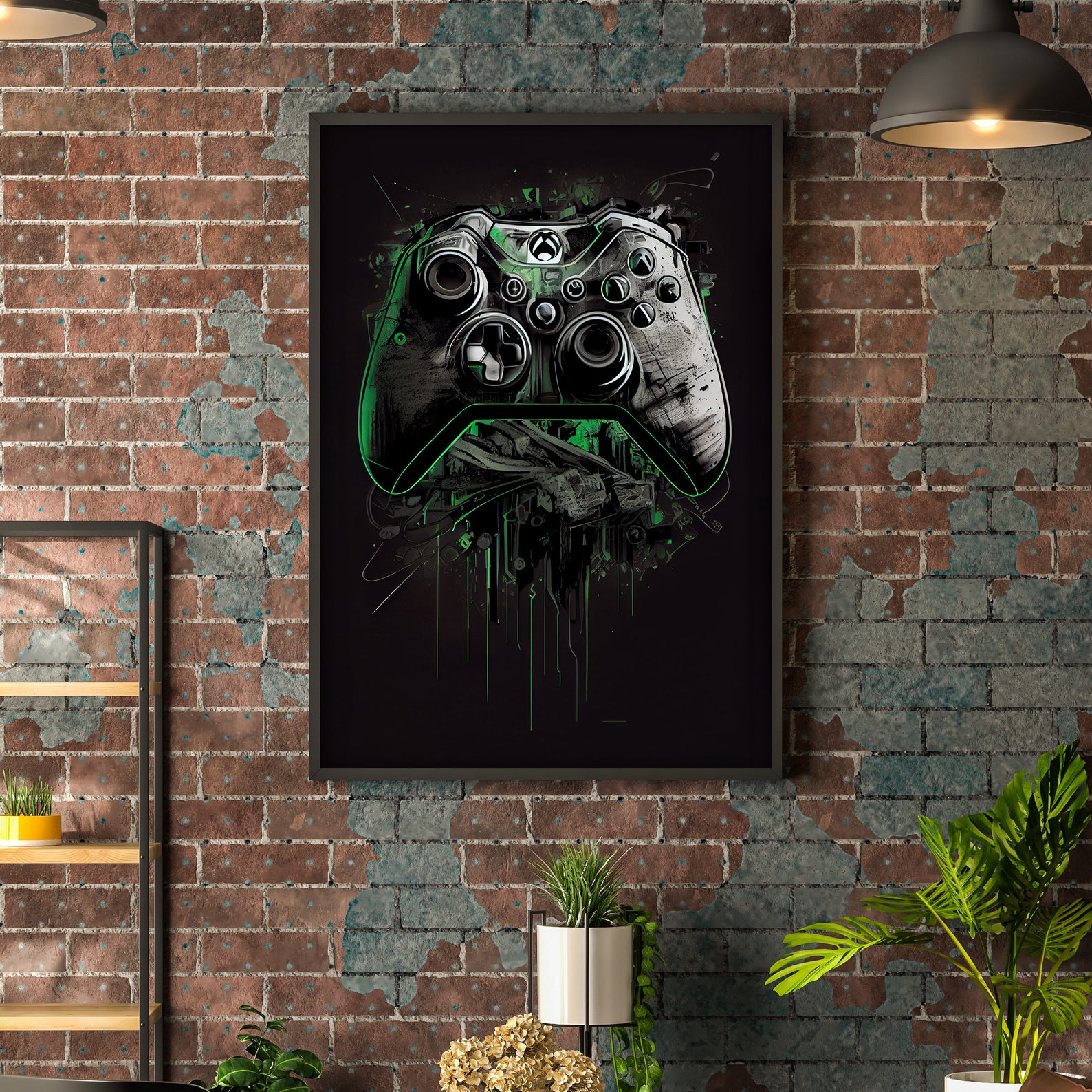 Set of 9 Cool Gaming Posters, Video Game Print, Printable Gaming Wall ...