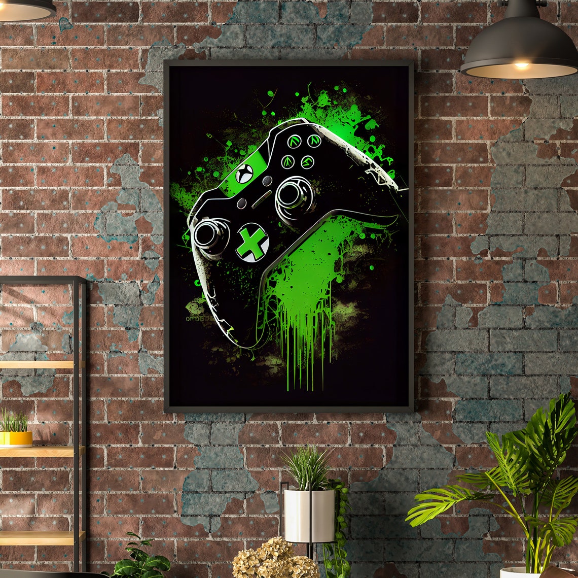 Set of 9 Cool Gaming Posters, Video Game Print, Printable Gaming Wall ...