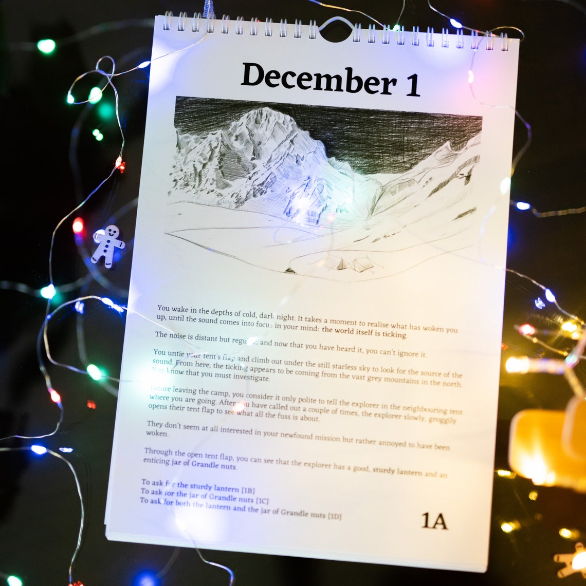 The Ticking World an Adventure Calendar | Etsy UK