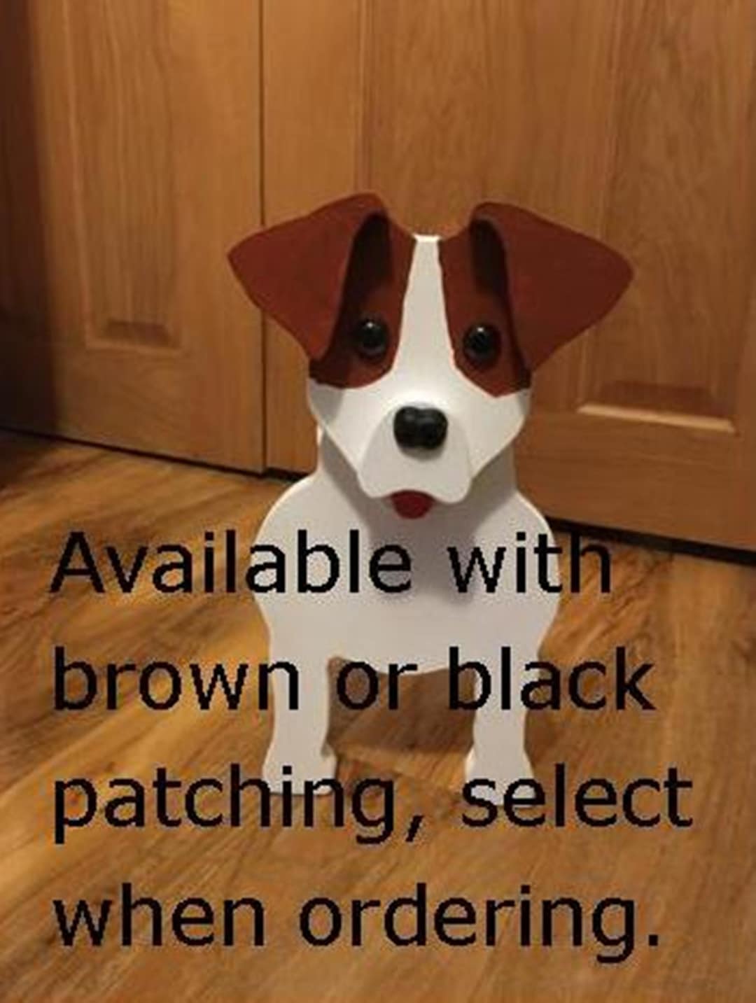 Jack Russell Wooden Planter Pet, Storage Etc. Garden Planter - Birthday ...