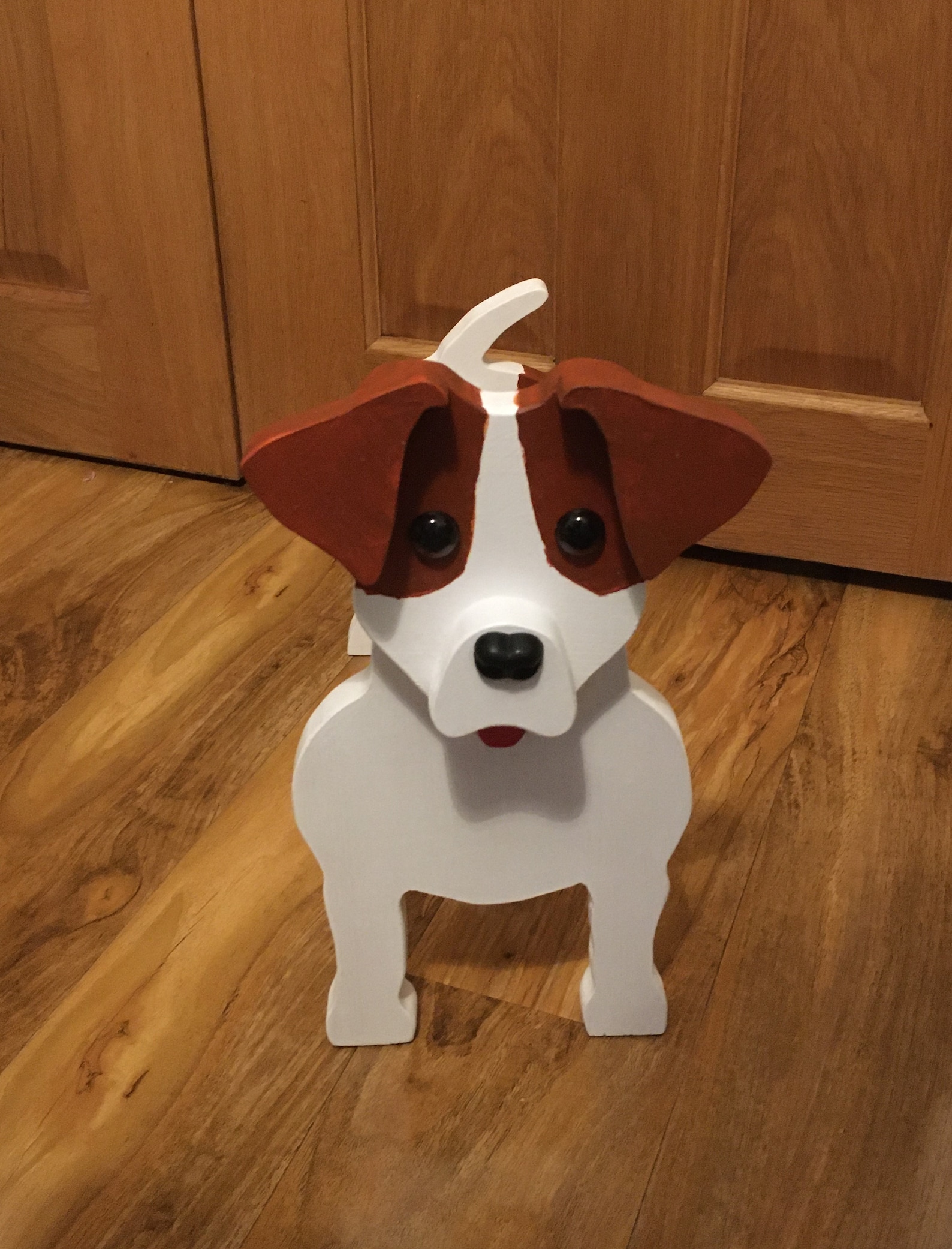Jack Russell Wooden Planter Pet Storage Etc. Garden Planter - Etsy UK