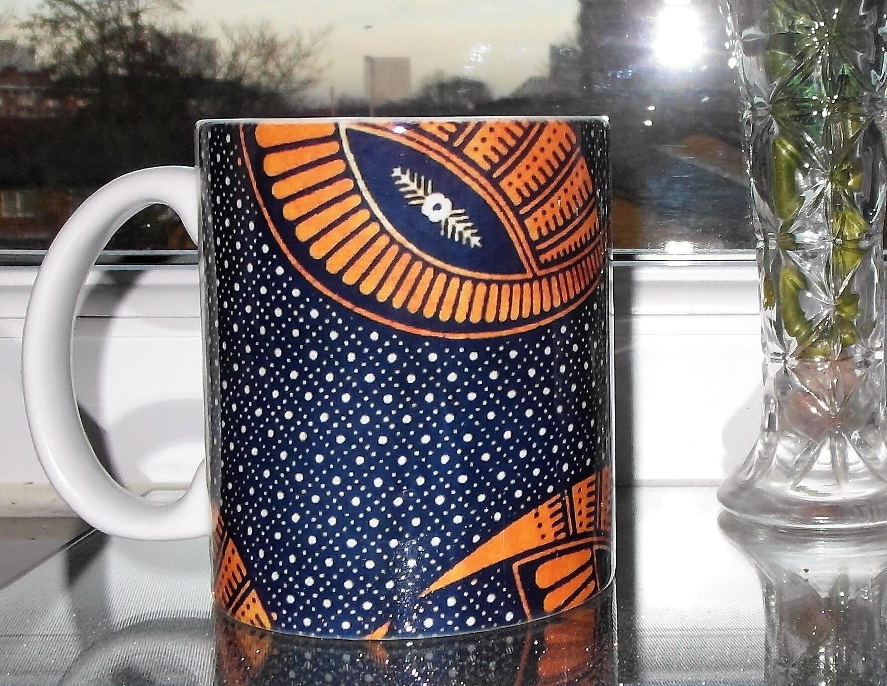 Fabric 4 African coffee mugs Coffee Mug Coffee mug | Etsy