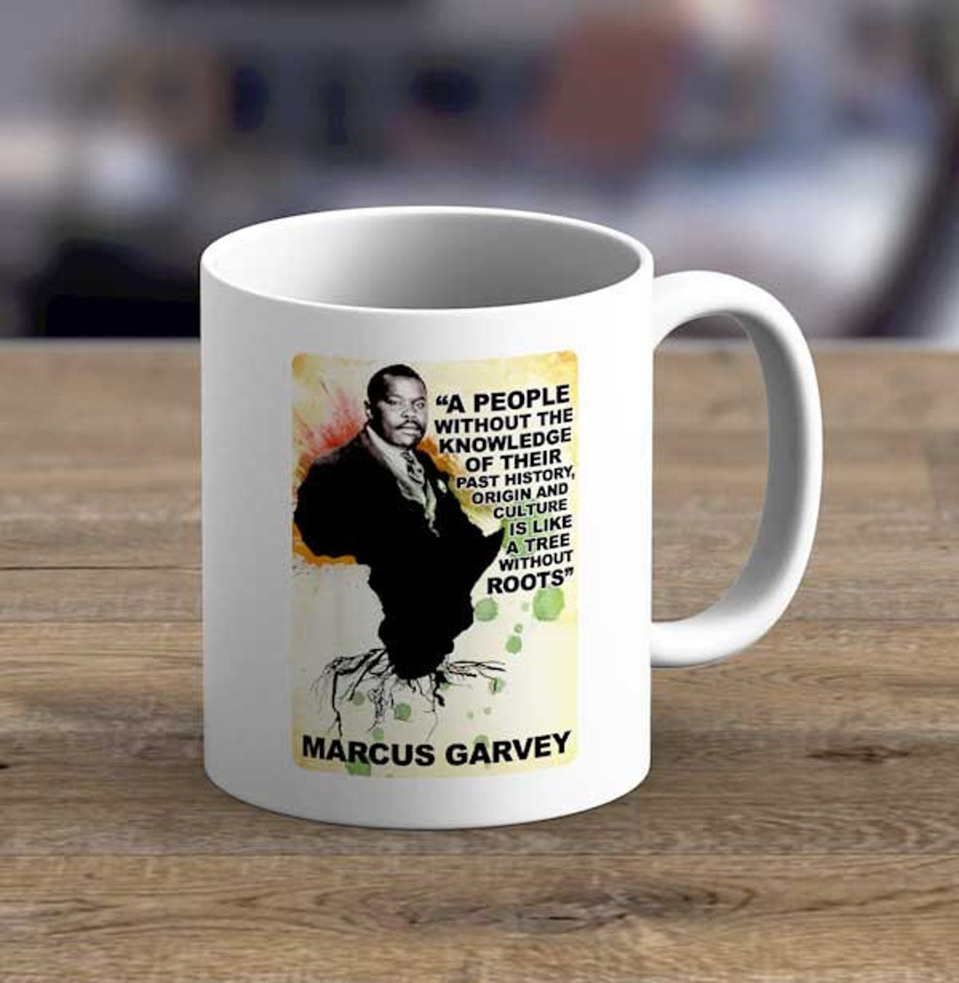 Coffee Cups & Mugs Marcus Garvey - Coffee Mug Gift, African Print Mugs ...