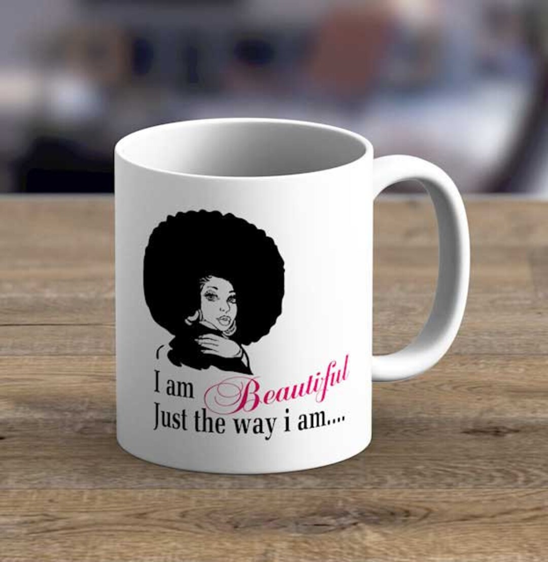 I Am Beautiful Mugs, Unique Coffee Mugs, Wedding Gifts, Coffee Mug Gift ...