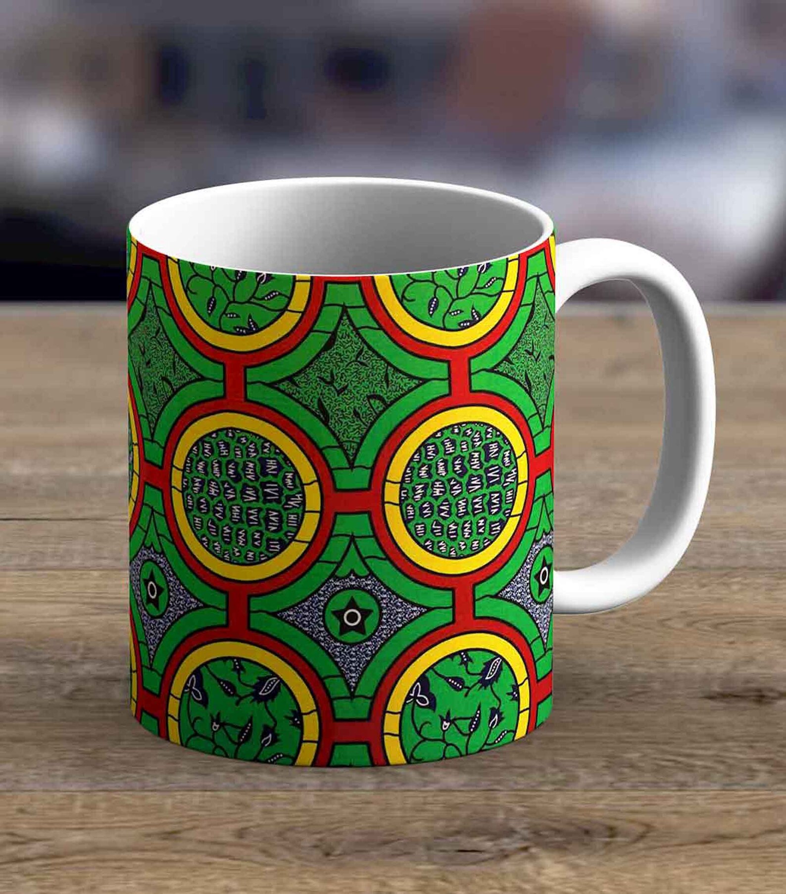 Fabric 51 African style mug Coffee Mug Gift African print | Etsy