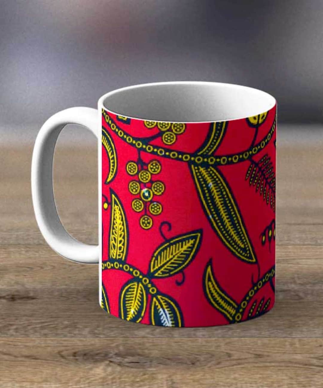 Fabric 27 - African Coffee Mugs, Coffee Mug, Coffee Mug, Wedding Gifts ...
