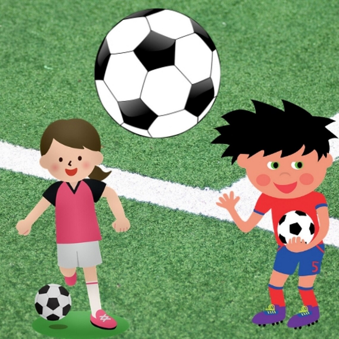 12 Soccer Images Clipart Set With UNLIMITED Personal & Commercial Use ...