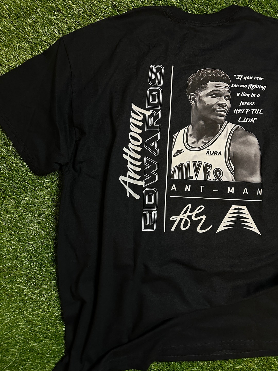 Anthony Edwards Tshirt - Etsy