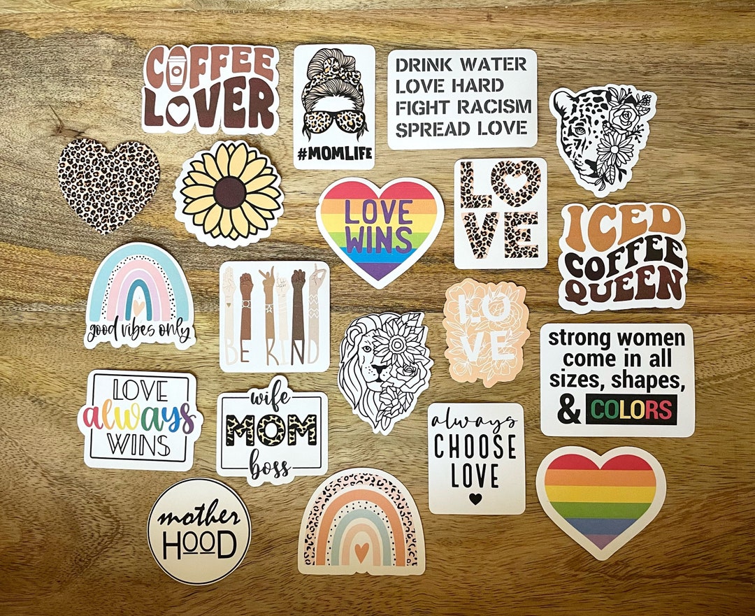 Motivational-holic Sticker Bundle Motivational Quotes Love Always Wins ...