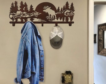 Moose Hat Rack - Etsy