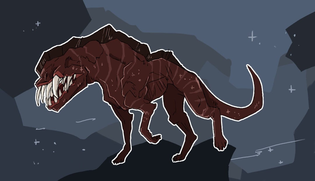 Eyeless Dog 3.25 X 2 Inches Waterproof Lethal Company Sticker for ...