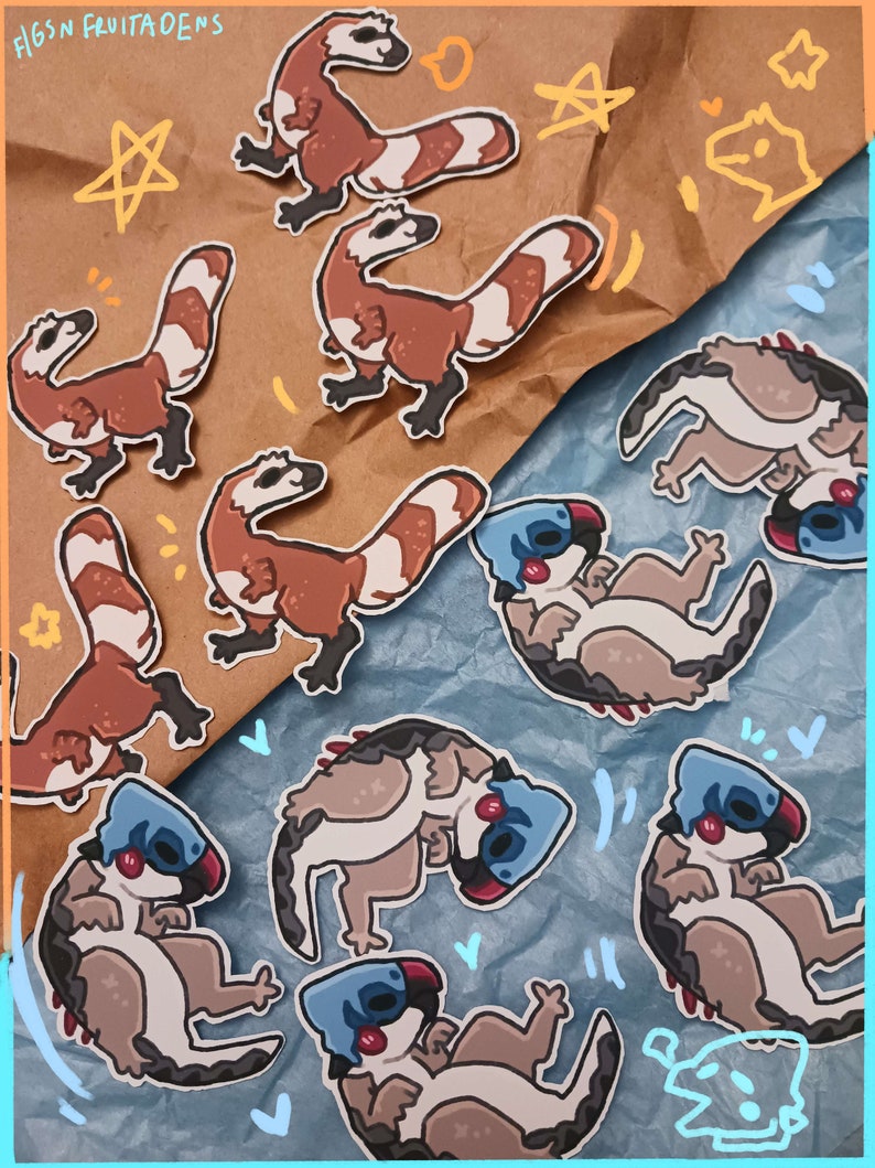 Chibi Sinosauropteryx Sticker | Cute Dinosaur, Laptop Decal - Etsy