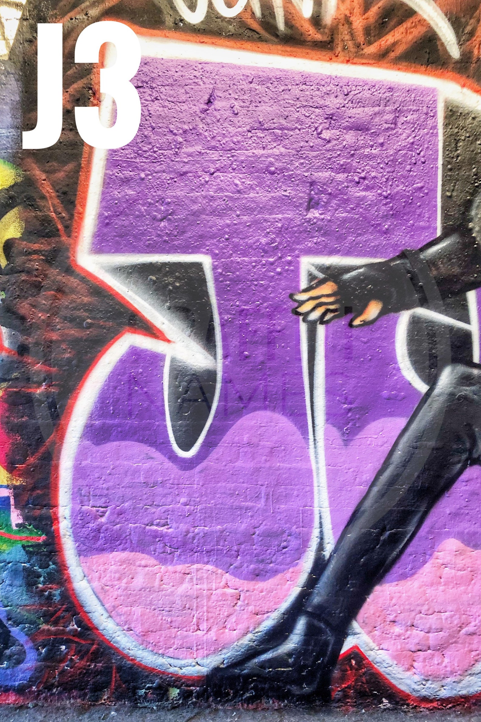 Graffiti Letter j 6x4 Print to Create - Etsy