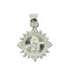 Azabache Charm Pendant 18K Gold Plated Azabache Necklace With 18 Inch ...