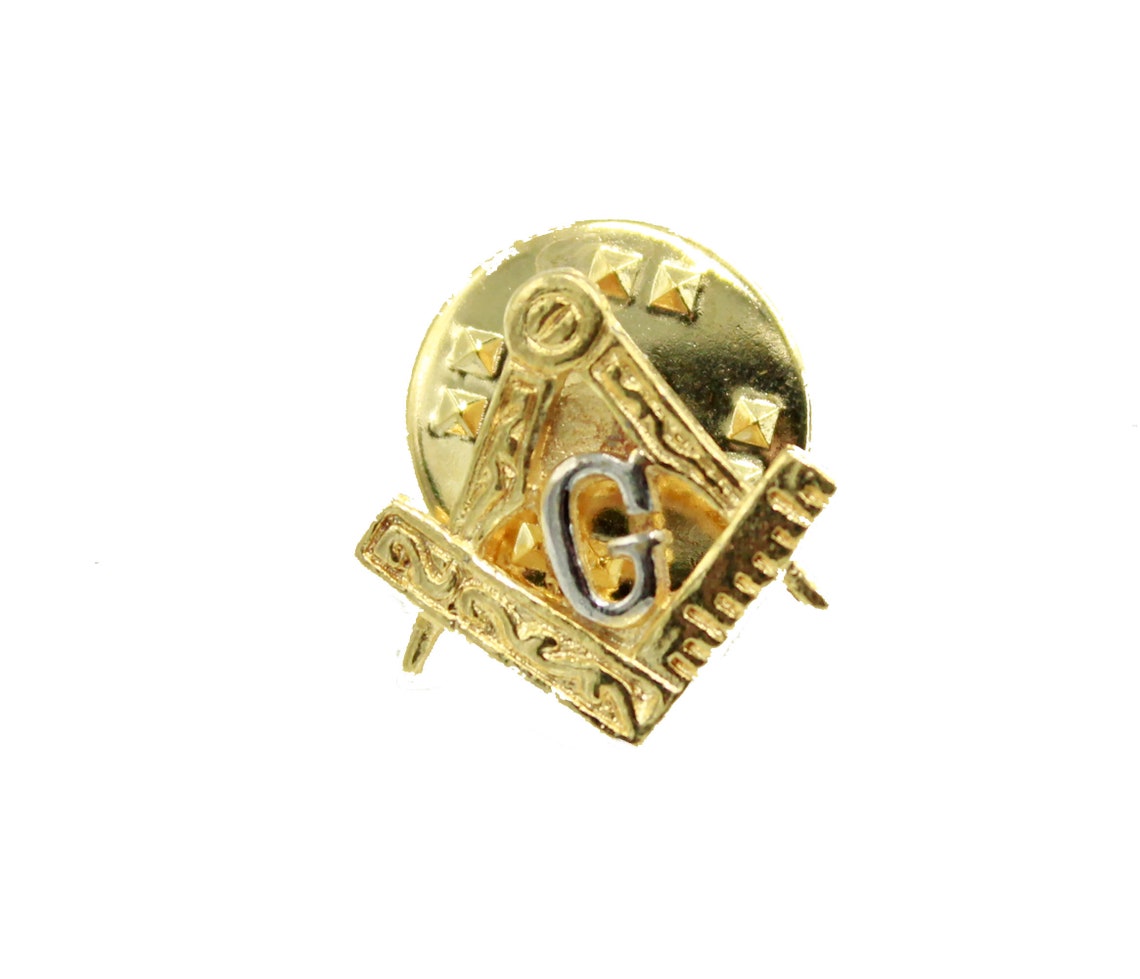 Freemason Masonic Pin Masonic Sign Pin Brooch - Etsy España
