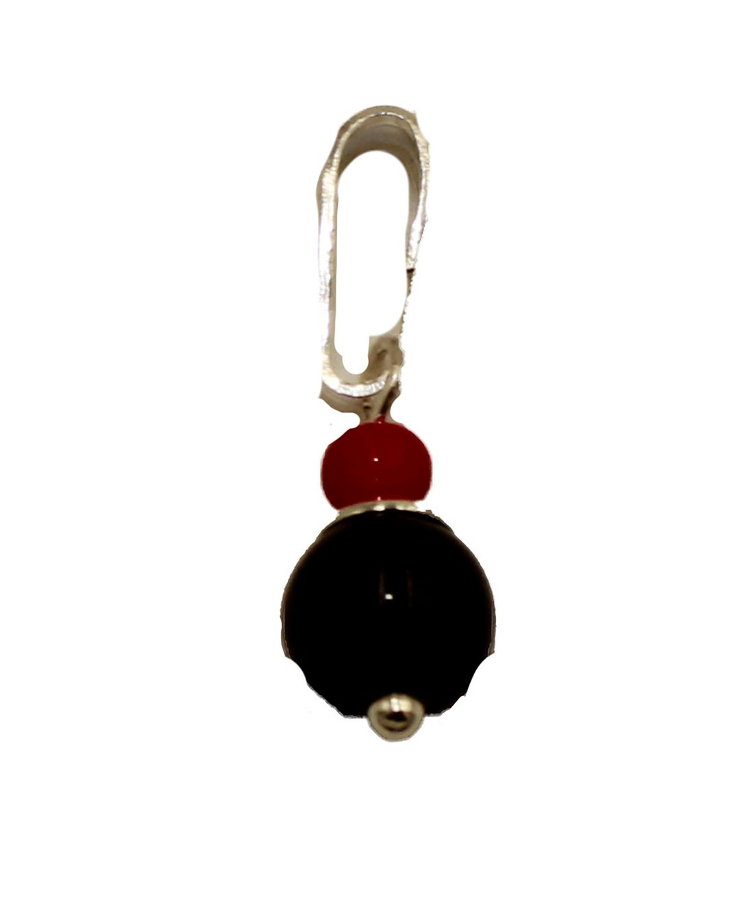 Azabache Style Charm Pendant .925 Sterling Silver Azabache Protection ...
